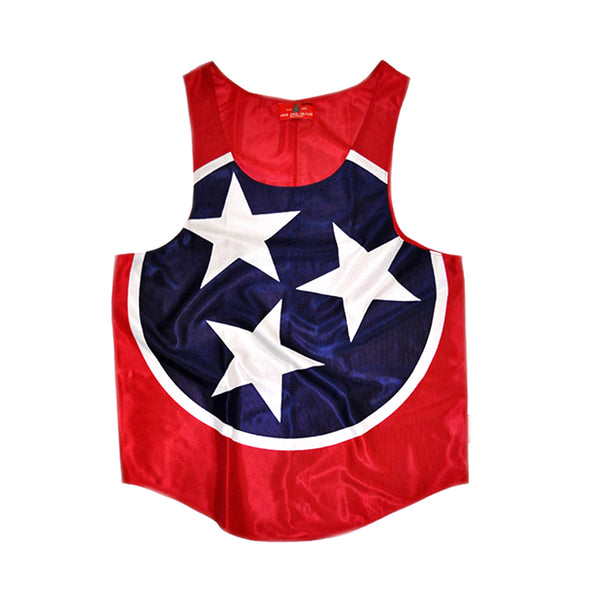Tennessee "Volunteer State" Flag Tank Top – CHRiS CARDi House of Design